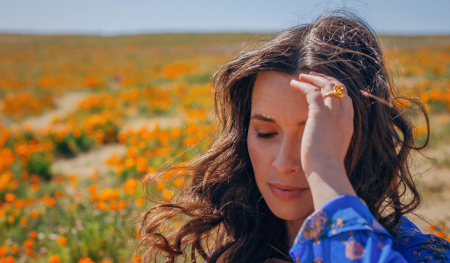 Cali Wildflower Photoshoot | Roxanne McDanel